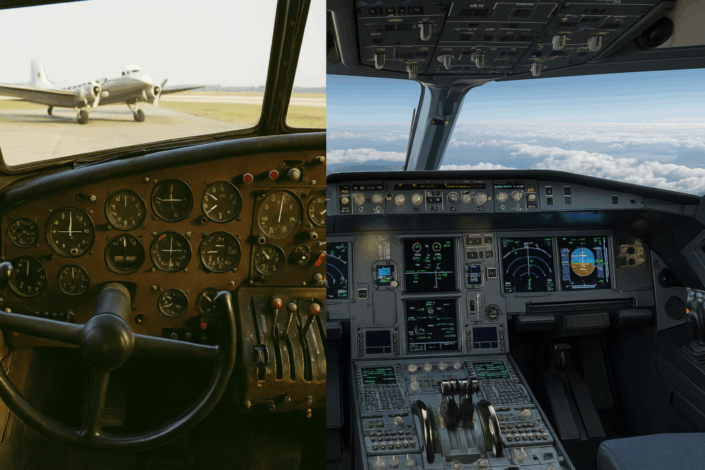 How Commercial Airplanes Evolved: From 1950s Mechanics to Modern ...